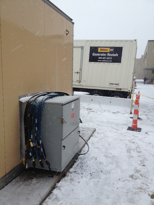 NSTAR Temporary Generator Cabinet Project – John Murphy, Jr Electrical